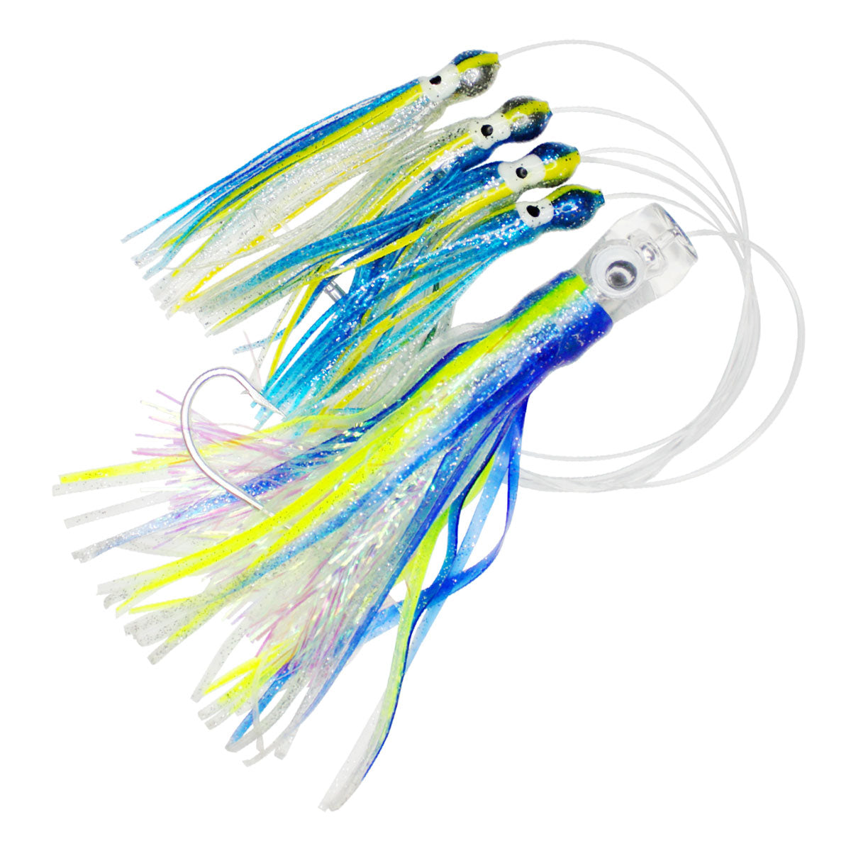 7" Chugger Daisy Chain Rigged Trolling Lure – Viketech Offshore